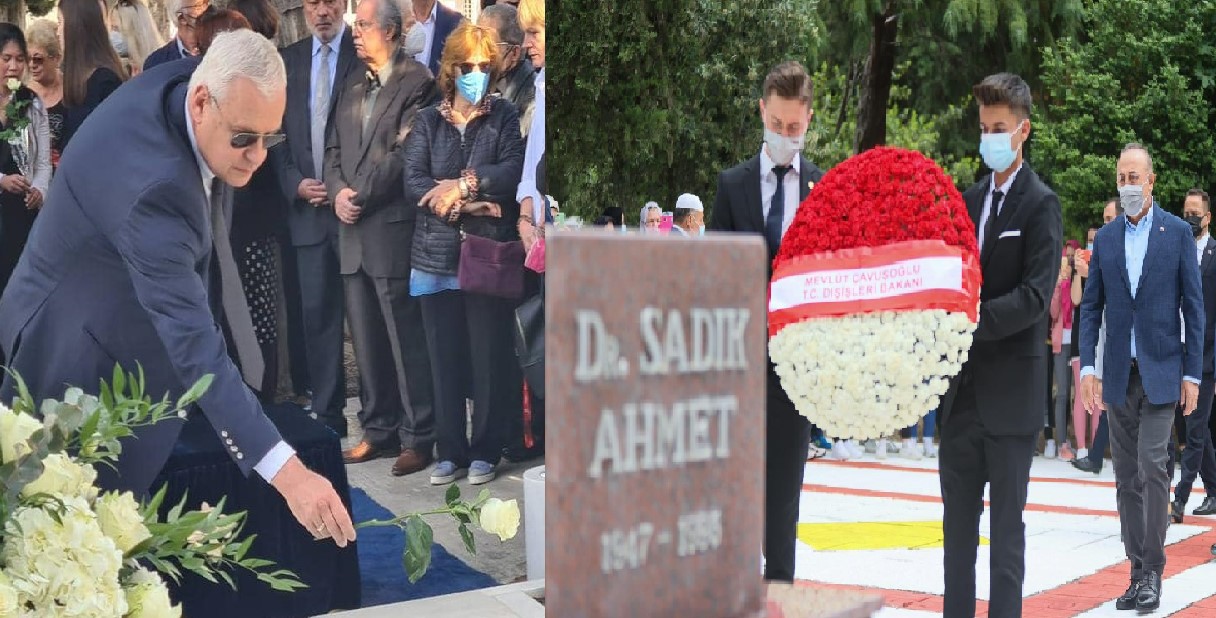 Dr. Sadık Ahmet’in Anma Törenlerinde Yok! Ancak Atina’da Beyaz Karanfil ...
