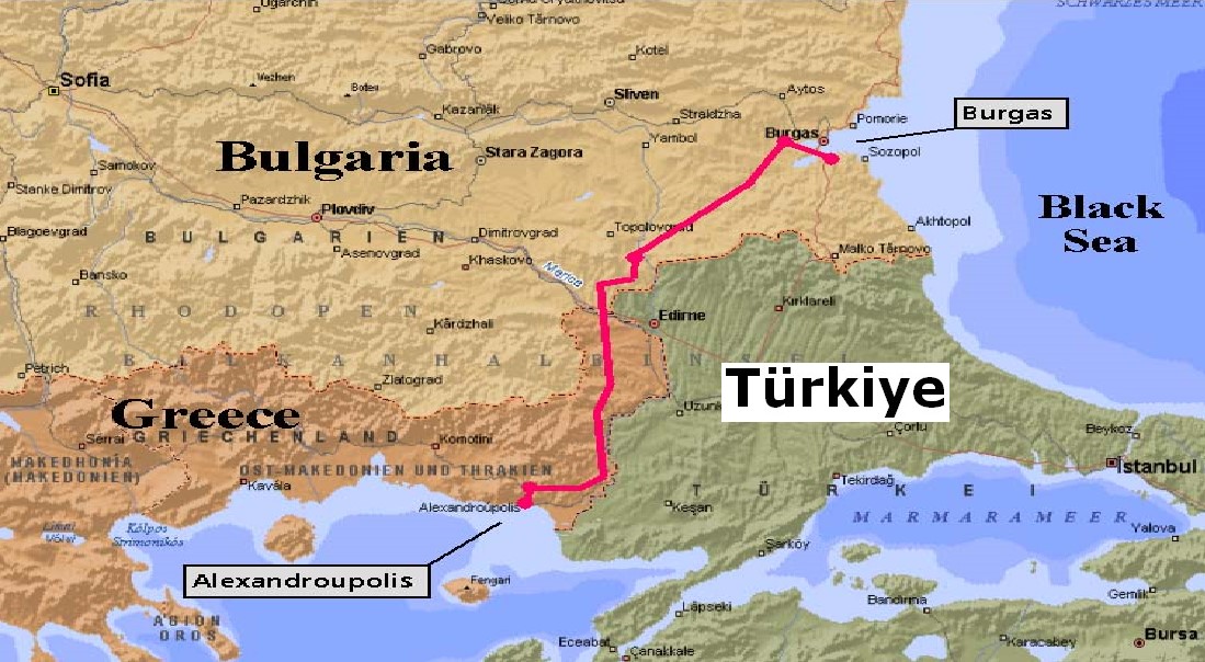 Yunanistan İle Bulgaristan Dedeağaç-Burgaz Petrol Boru Hattının ...